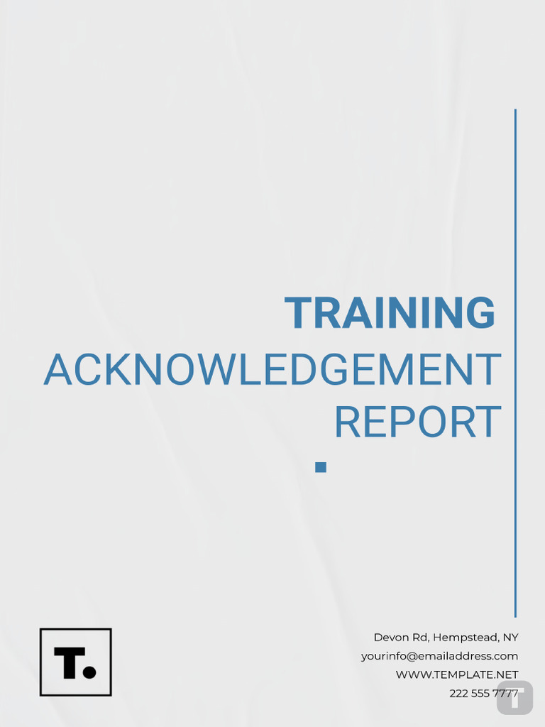 Free Project Report Template | PDF