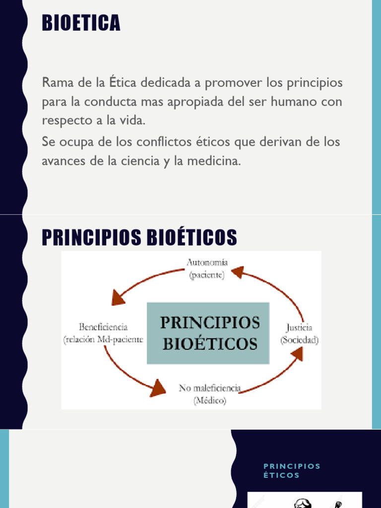 Principios Fundamentales de Bioética | PDF | Bioética | Filosofía Aplicada