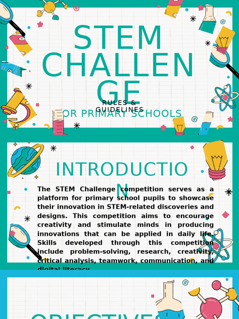 Stem Chalenge For Primary Schools | PDF | Innovation | Science ...