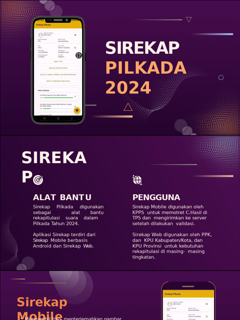 Rev7 - (Materi) Sirekap Pemilihan 2024 | PDF