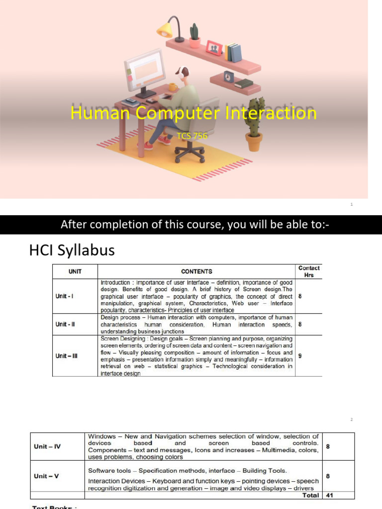 HCI Unit-III (10-10-2024) | PDF | Graphical User Interfaces | Human–Computer Interaction