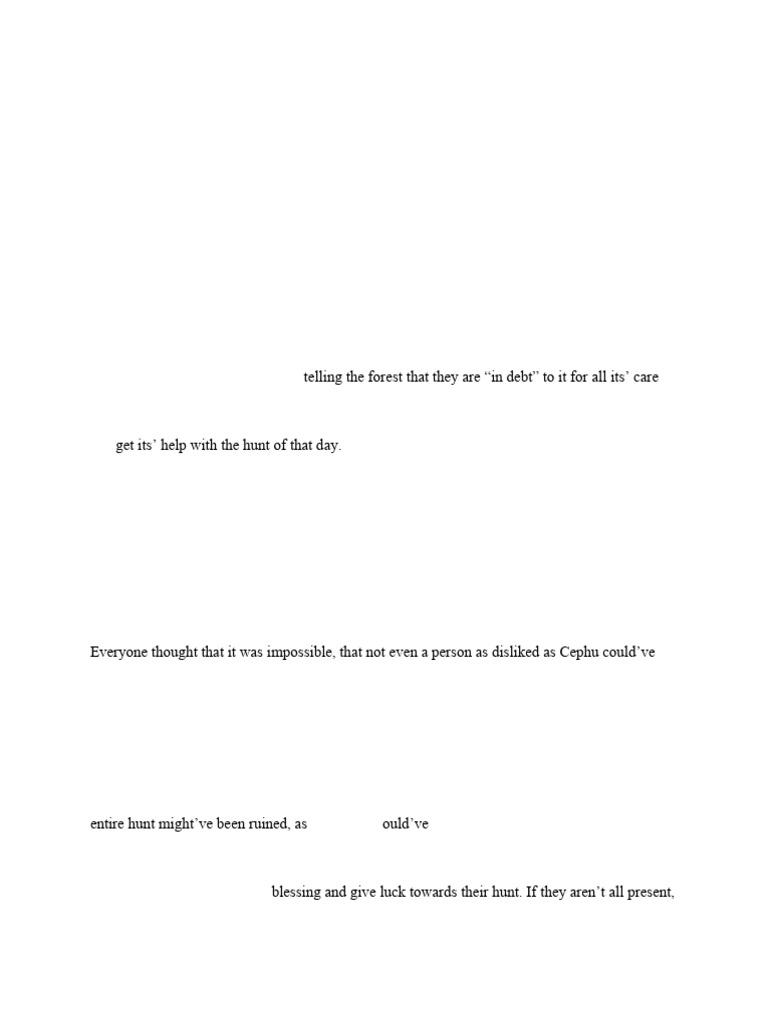The Forest People- Chapter 5 - Part A | PDF The Forest People- Chapter 5 - Part A | PDF