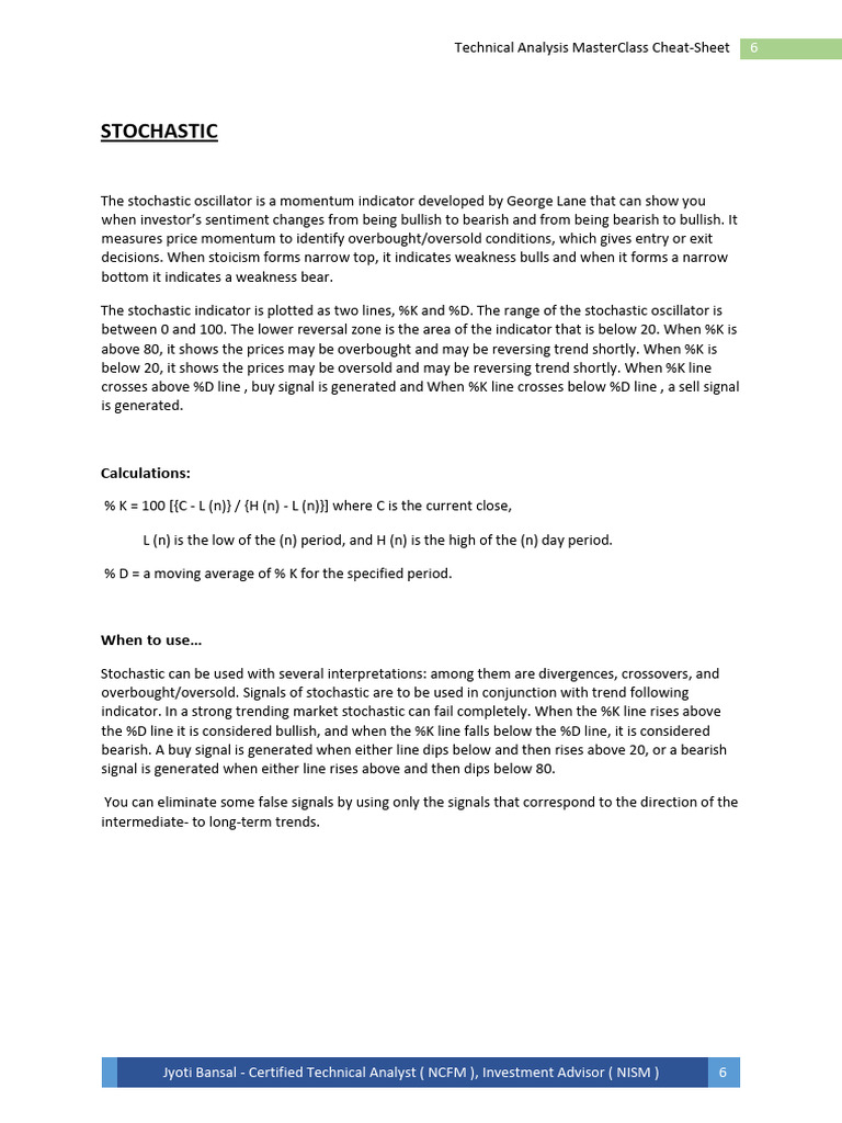 Stochastics | PDF