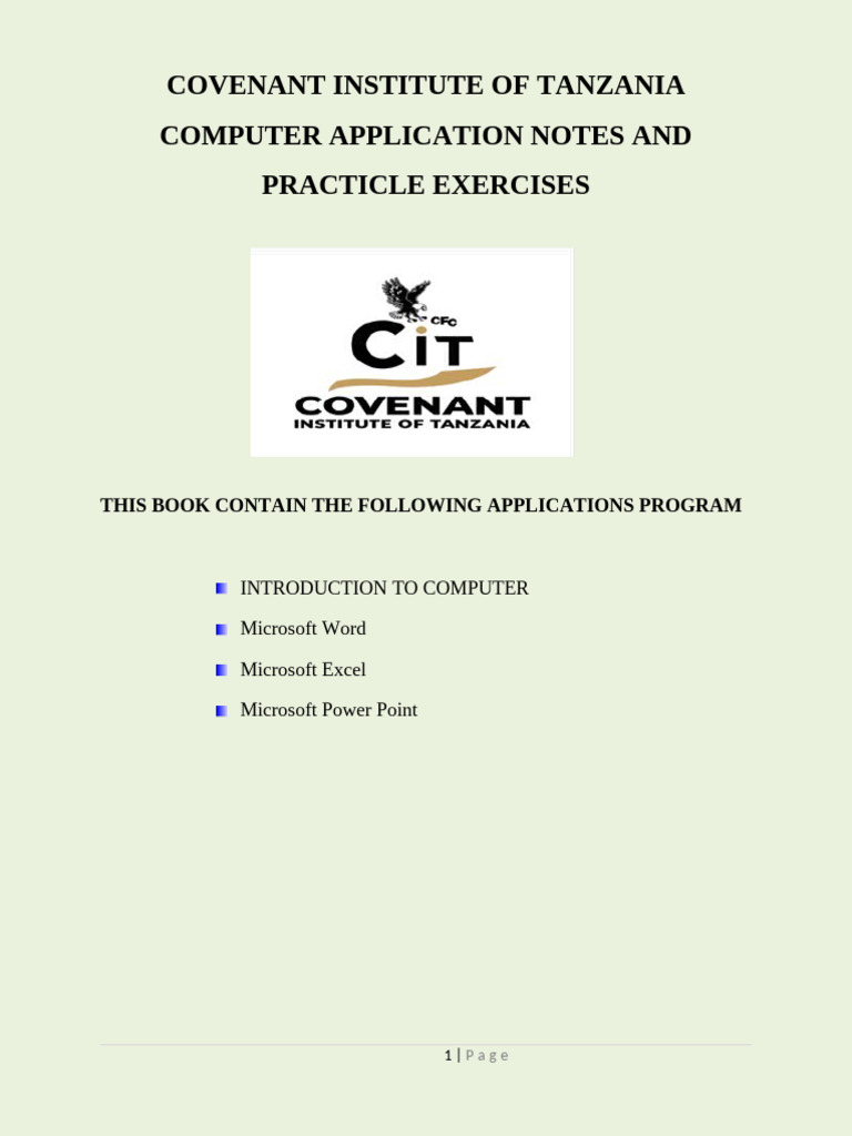Application Computer | PDF | Computer Hardware | Input/Output