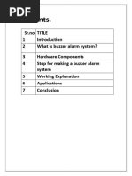 Buzzer - Pinout, Working, Specifications & Datasheet | PDF | Electrical ...