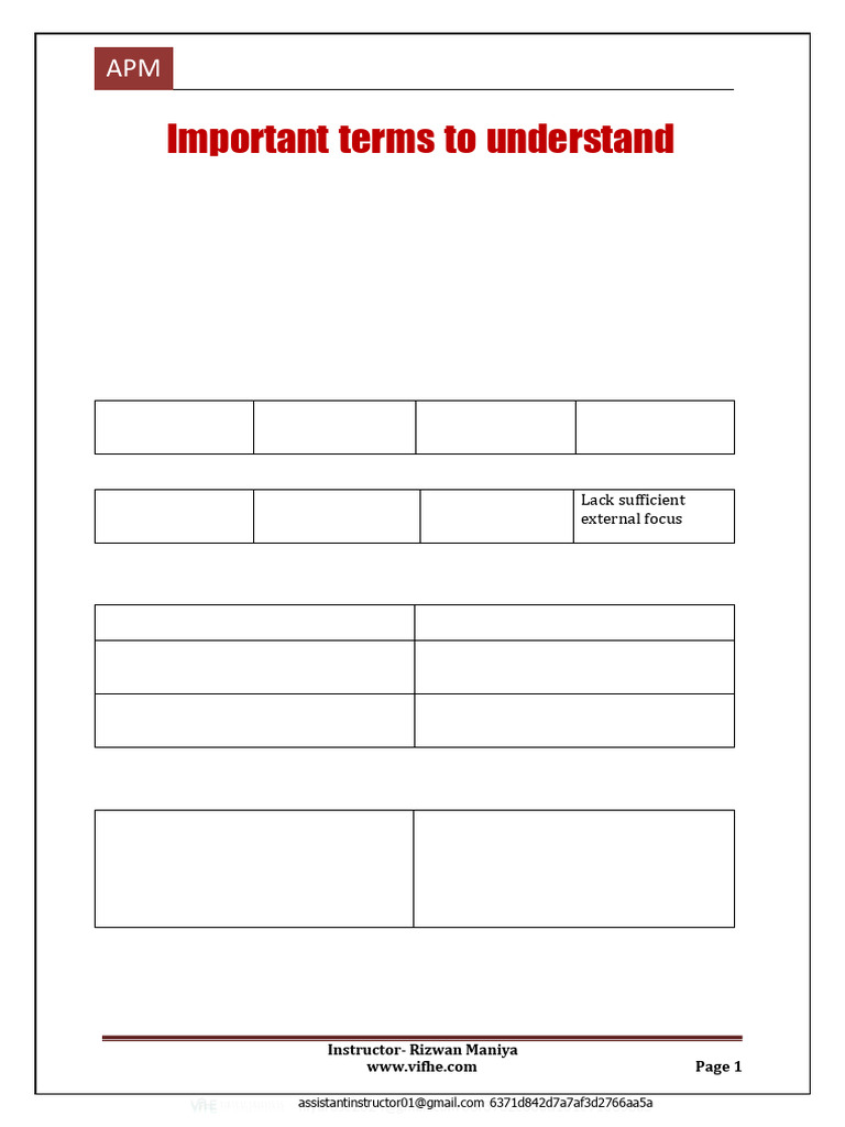 MIssion Vision & CSF KPIs | PDF | Performance Indicator | Social Psychology