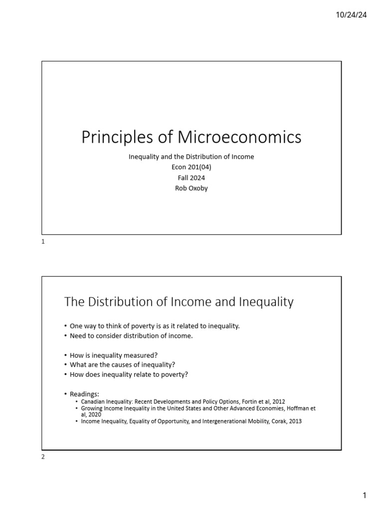 Inequality D2L | PDF | Economic Inequality | Discrimination & Race Relations