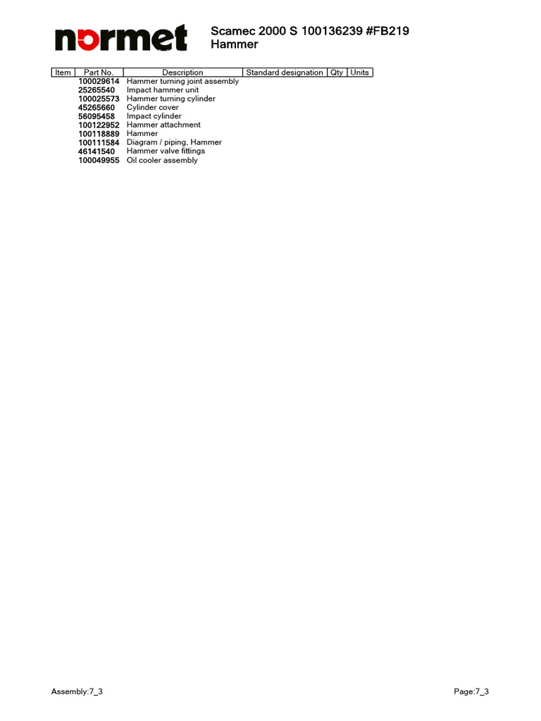 7 3 Hammer | PDF | Screw | Piston