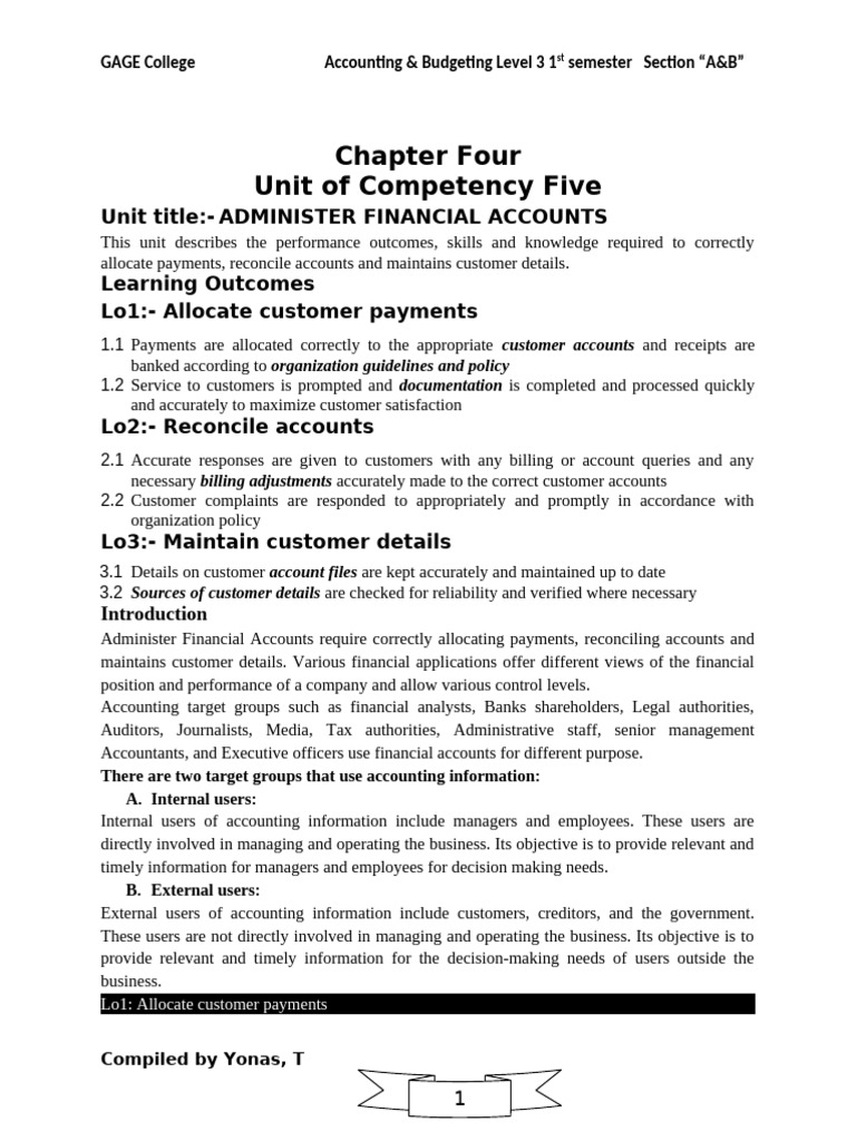 4 | PDF | Bad Debt | Debits And Credits