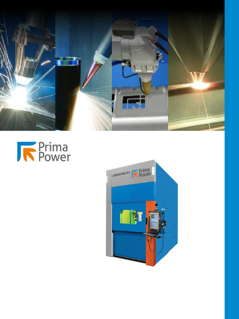 Prima Power Laserdyne 811 | PDF | Drilling | Welding