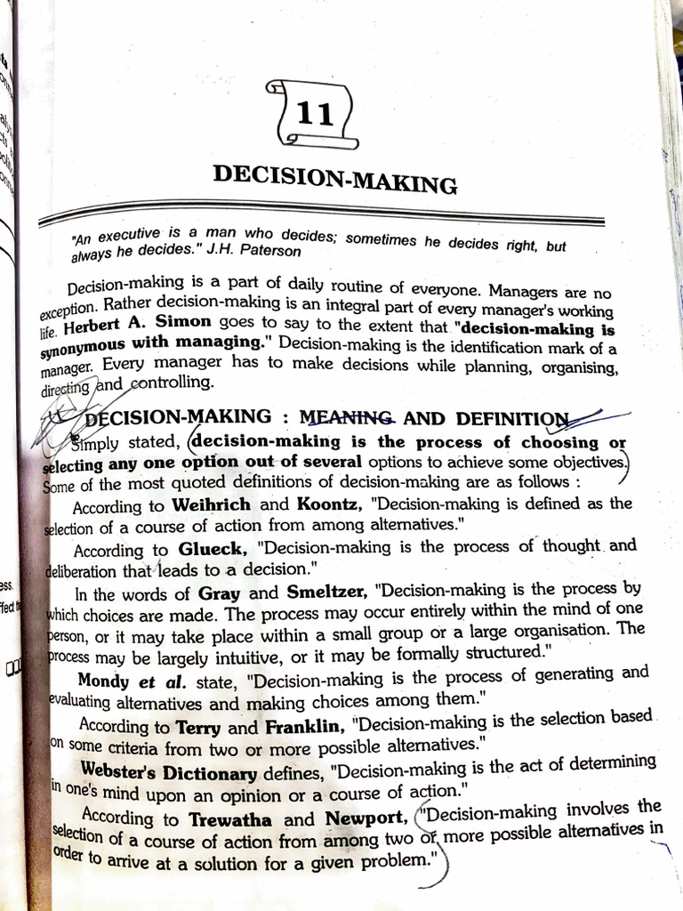 Decision Making | PDF