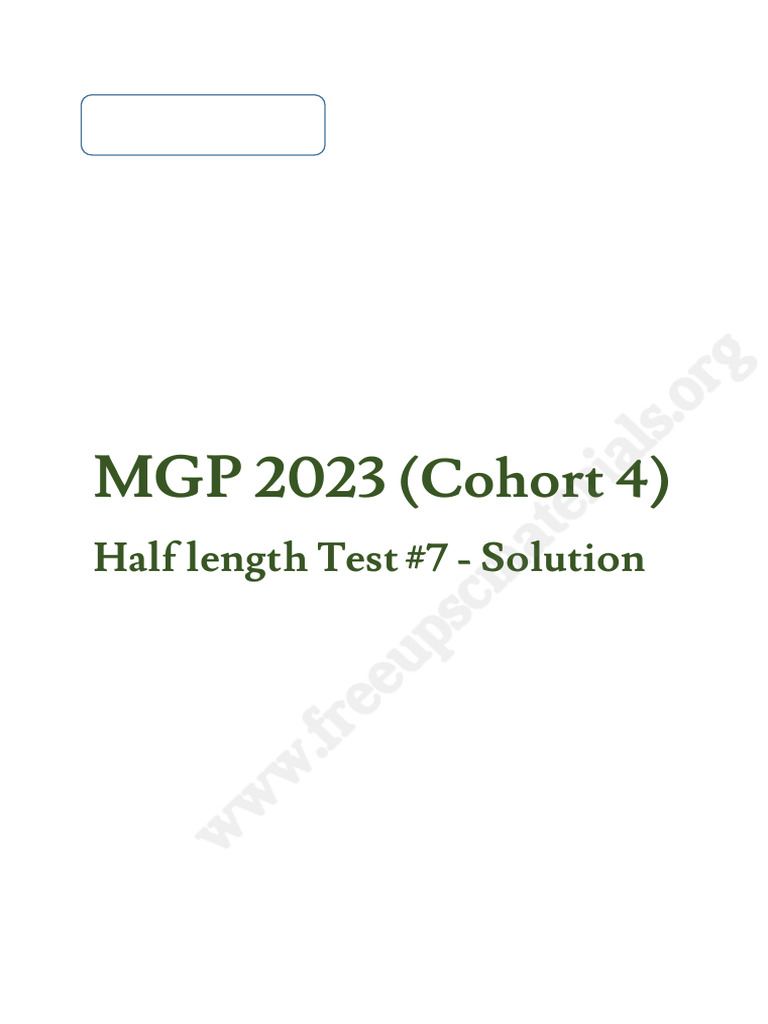 MGP Cohort 27: Stagflation in India | PDF | Government Budget Balance ...