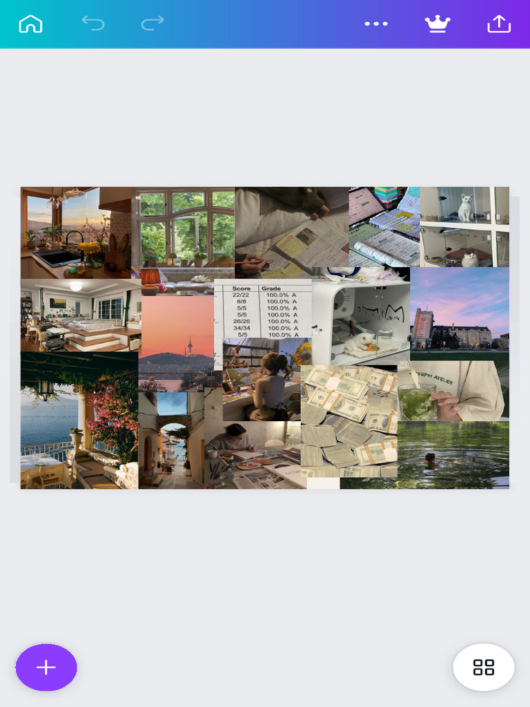 Vision Board - Photo Collage | PDF