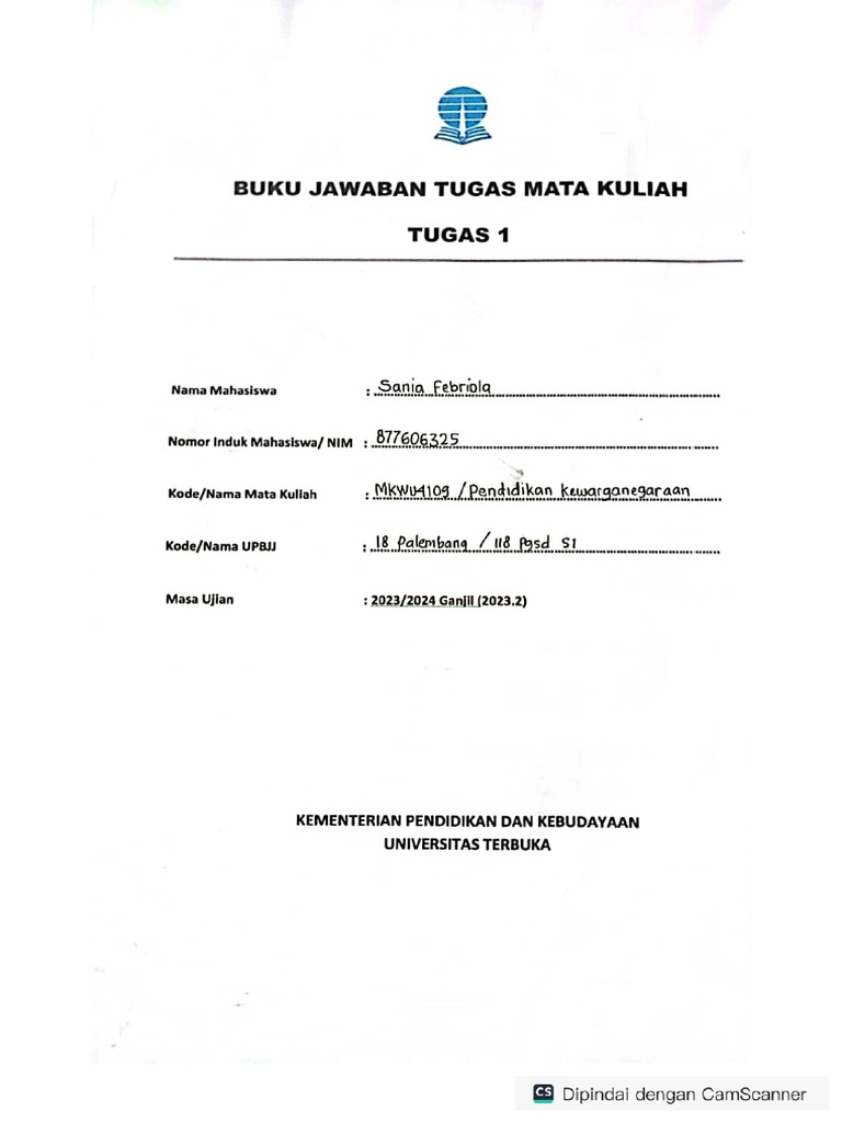 TMK Pendidikan Kewarganegaraan | PDF