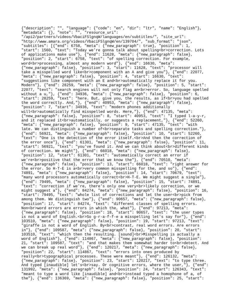 01 The Spelling Correction Task 5-39 | PDF | Spelling | Human Communication