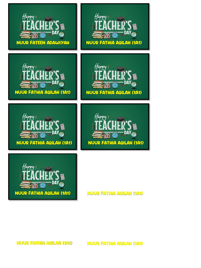 label untuk hadiah guru | PDF
