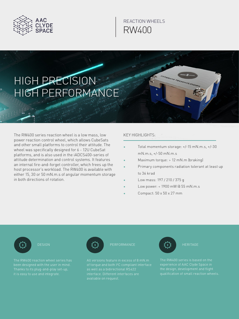 Satsearch Datasheet Wt7pc9 Aac Clyde Rw400 | PDF | Physical Quantities | Electrical Engineering