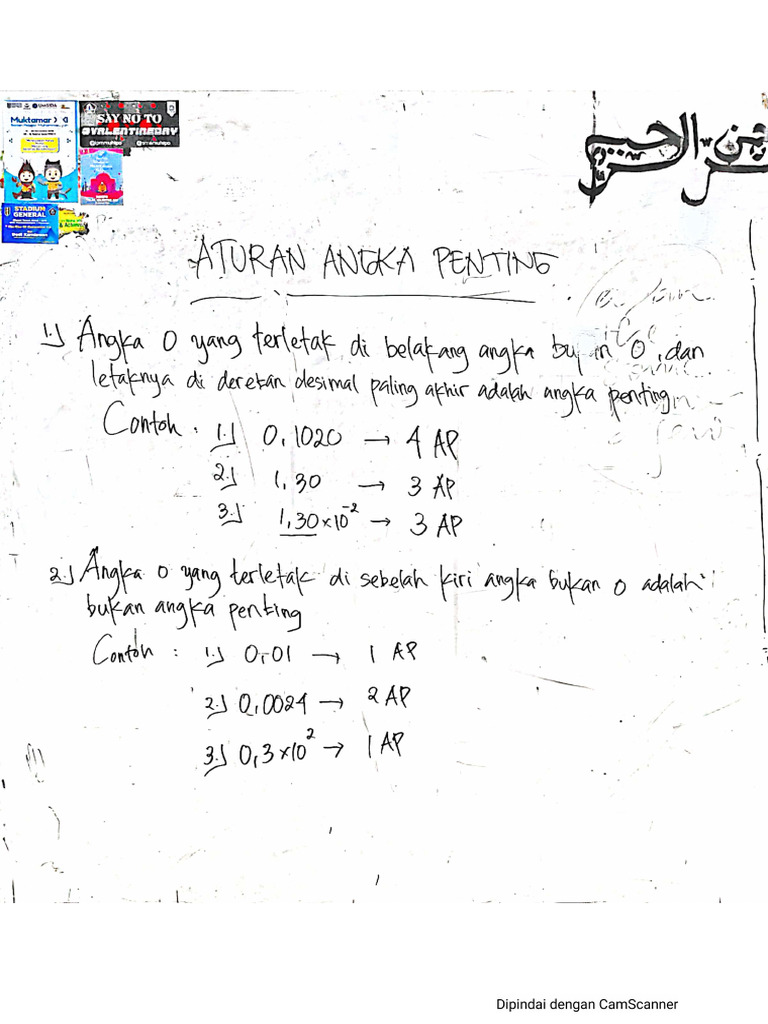 X A4 - Operasi Angka Penting | PDF