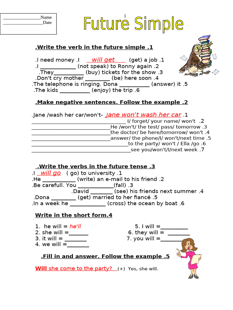 Future simple | PDF | Language Families | Languages