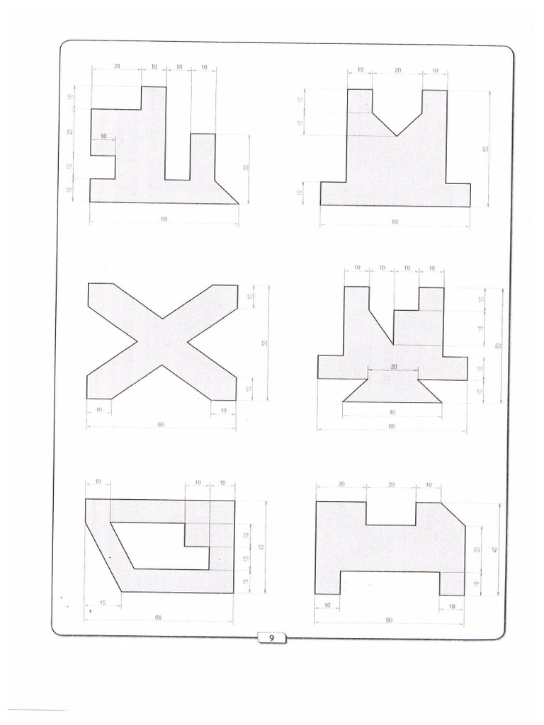 Ejercicio 12 Cad 2d | PDF