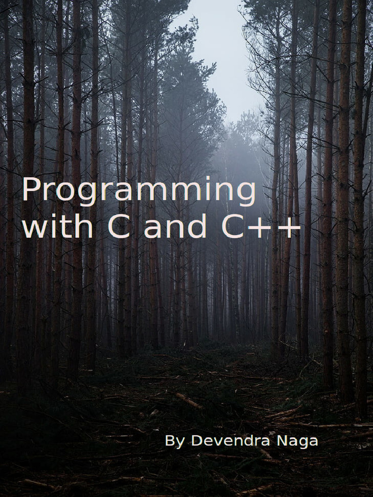 Programming With C and C++ | PDF | Integer (Computer Science) | Computer Programming