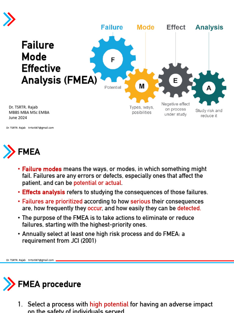 FMEA | PDF | Medicine | Clinical Medicine
