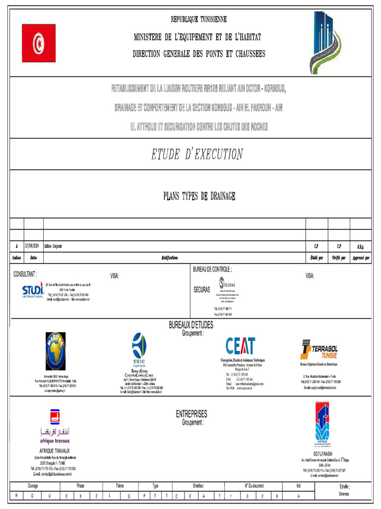 Plans Type de Drainage-Ind A-27!09!2024 | PDF