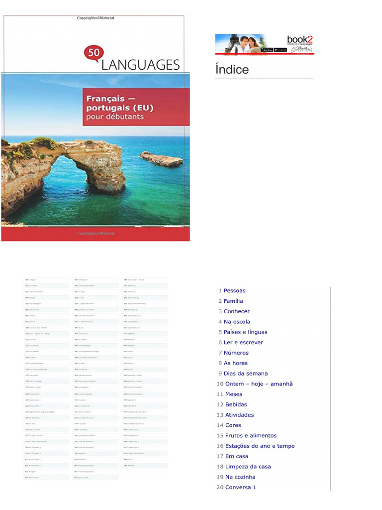 50 Languages FRA PT 4p | PDF