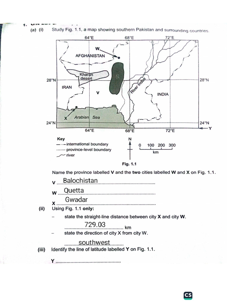 Geography Task | PDF