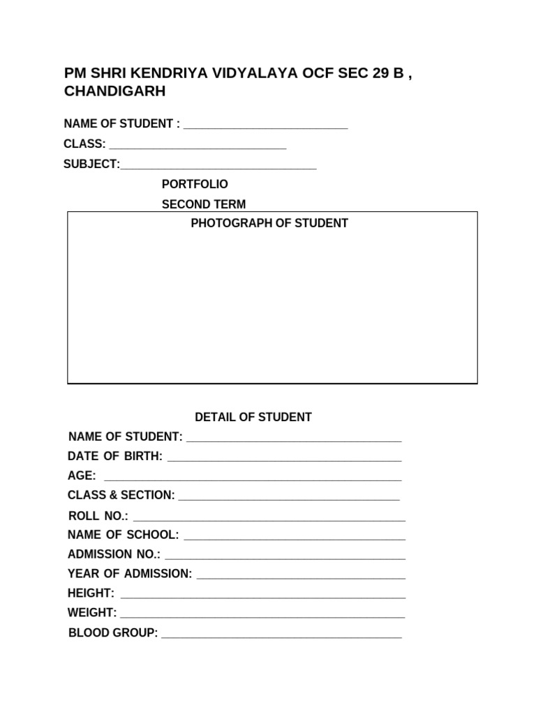 Portfolio For Ix & X Classes | PDF | Career & Growth | Business