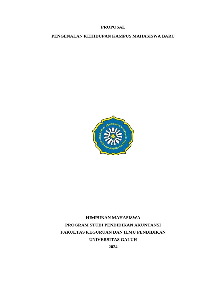 Proposal PKKMB 2024 | PDF
