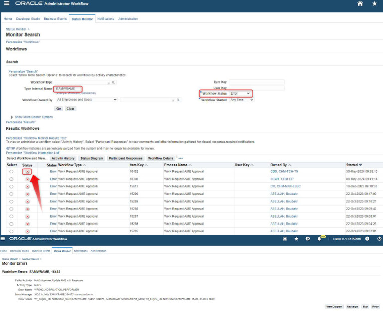Workflow Error | PDF