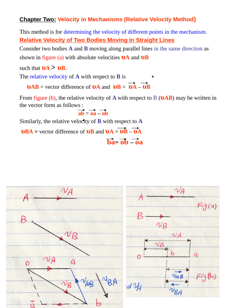 Velocity Method | PDF | Velocity | Euclidean Vector