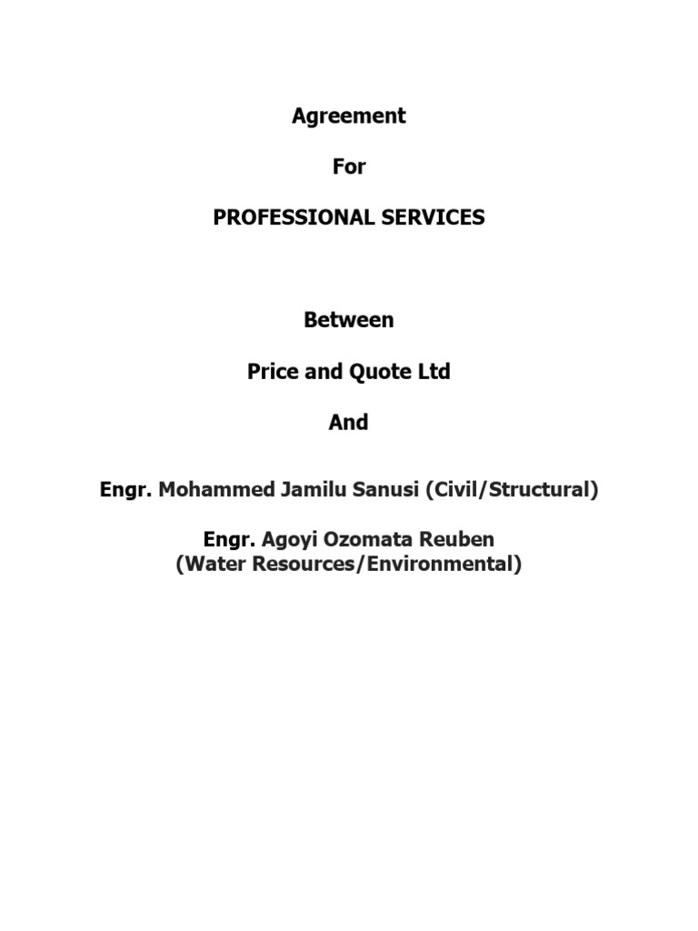 Agreement | PDF | Indemnity | Justice