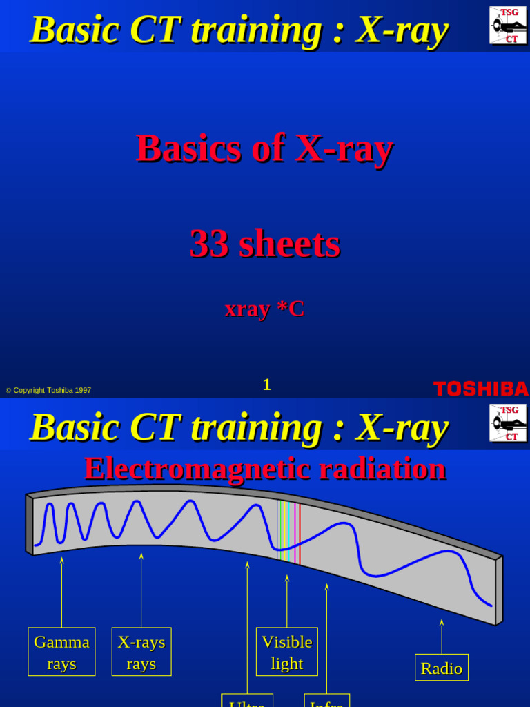 Basics of X-rays | PDF | X Ray | Gamma Ray