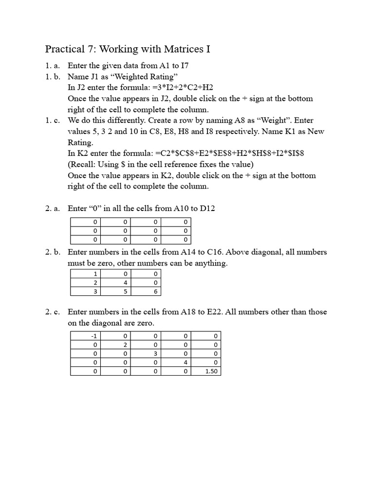 Practical 7 Steps | PDF