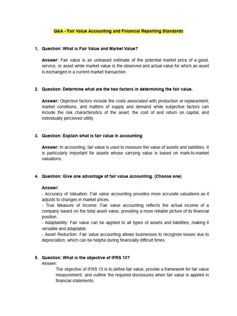 Valuation Method-Asset Based | PDF | Fair Value | Valuation (Finance)