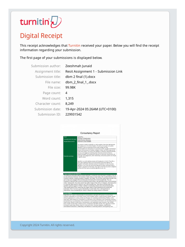 Receipt - DBM 2 Final | PDF | Technology & Engineering