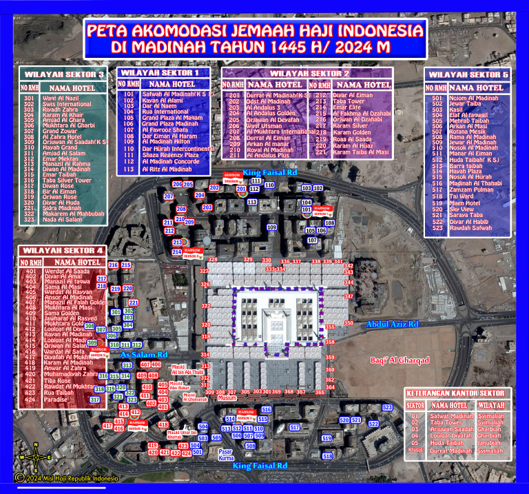 Peta Madinah 18.3.2024 Ok | PDF