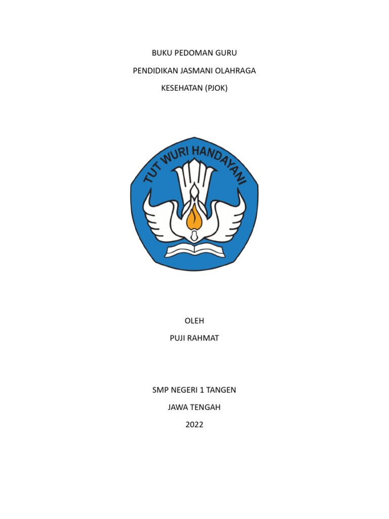 Cover Buku Pedoman Guru | PDF