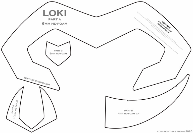 Loki Template SKS Props | PDF