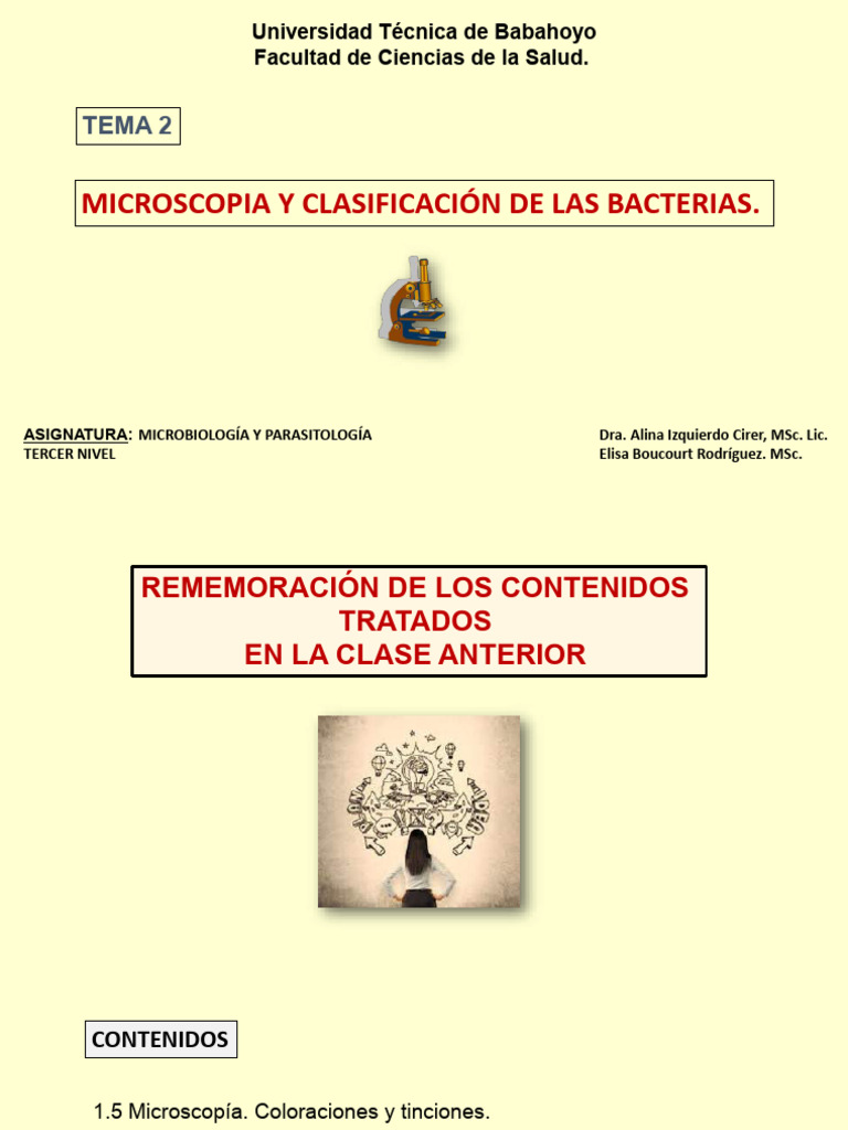 Clase 2 - Clasif-Tinciones Micro y Para-Enf-red Unidad - Compressed ...