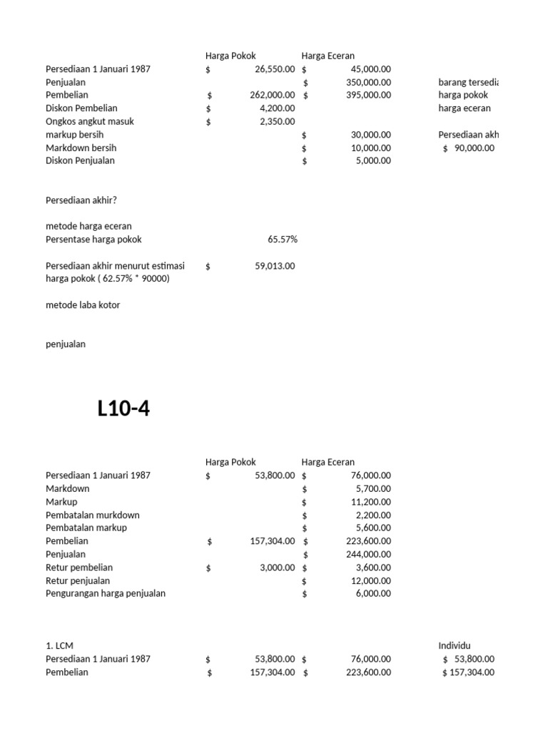 Soal Dan Latihan BAB 10 | PDF