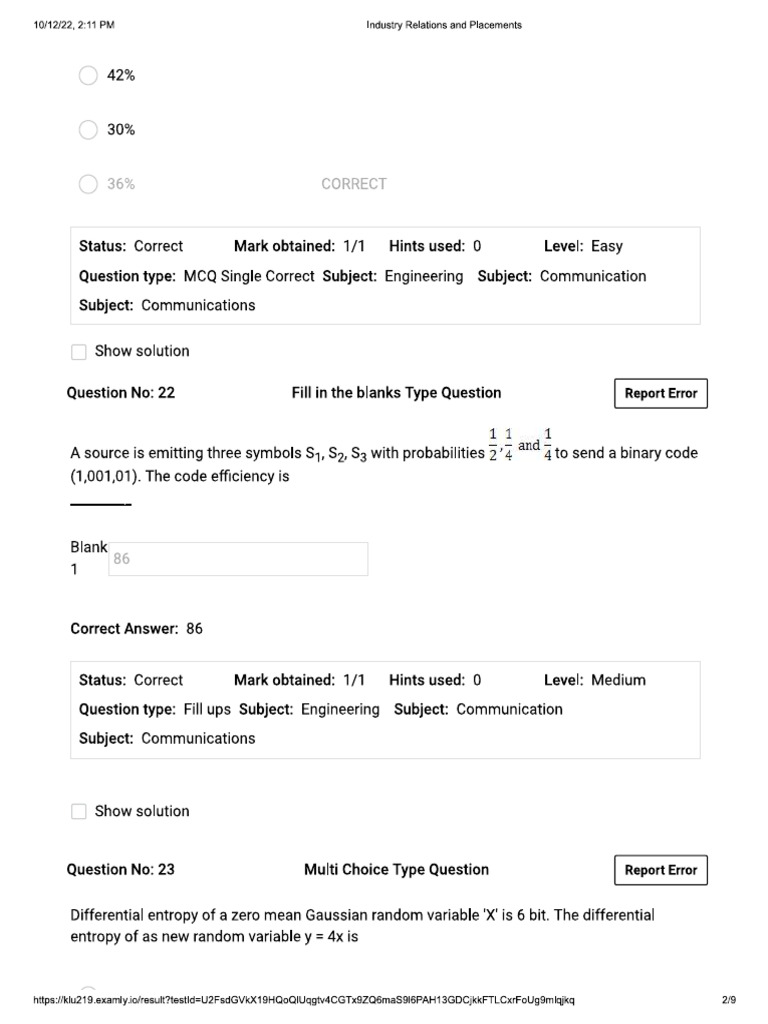 Analog 12-14 Comm Part 2 | PDF