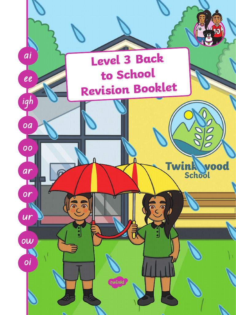 NZ e 498 Phonics Back To School Revision Booklet Level 3 Ai Ee Igh Oa ...