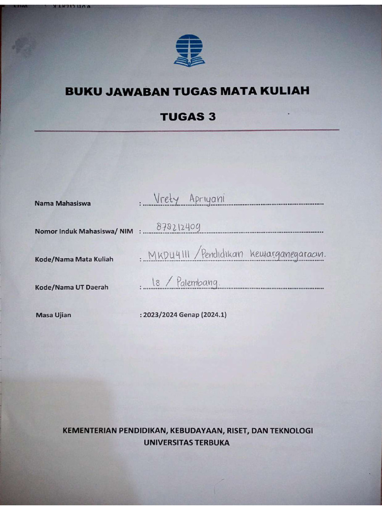 TUGAS 3 MKDU4111 VRETY - Compressed | PDF