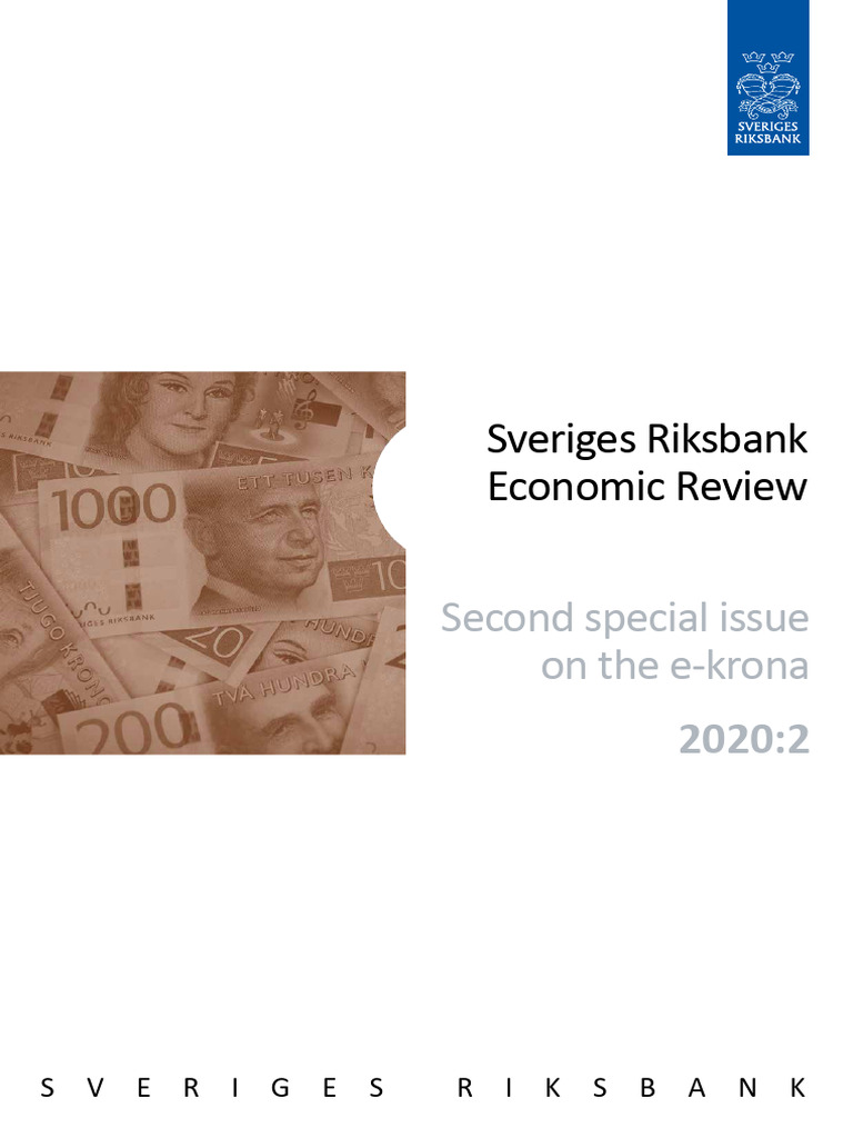 E-Krona: Sweden's Digital Currency | PDF | Lender Of Last Resort ...