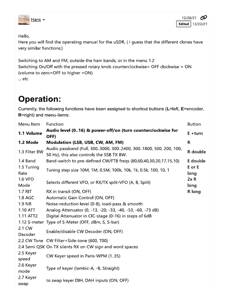 Usdx Cheat Sheet | PDF