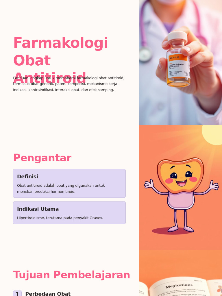 Panduan Obat Antitiroid: MMI & PTU | PDF