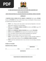 Sample - Name Affidavit | PDF